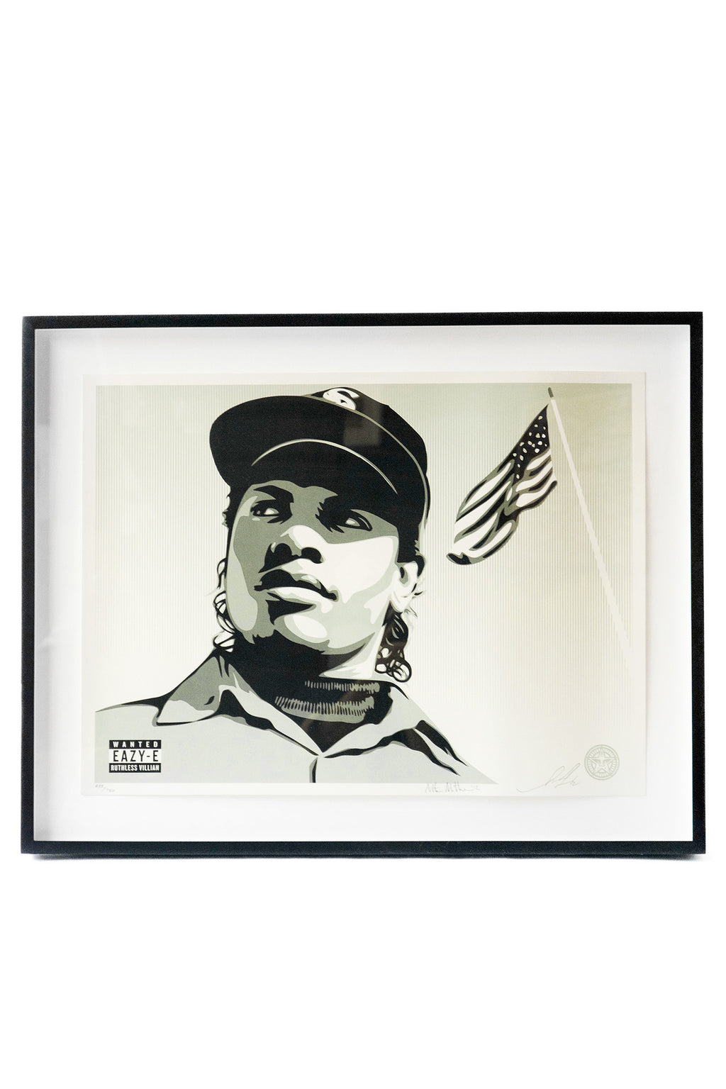 Eazy E Black And White Drawing